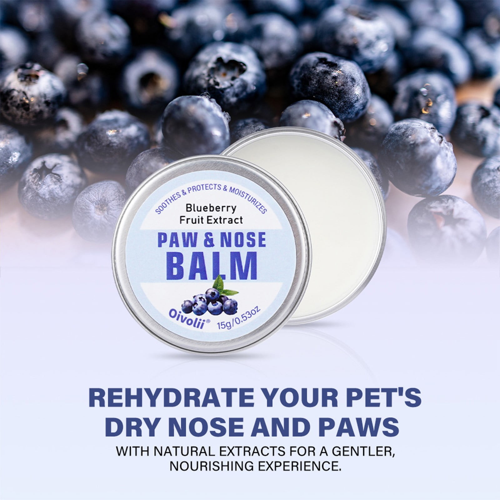 Dog Paw Balm - Lick Safe Snout Soother - Moisturizes, Soothes ...
