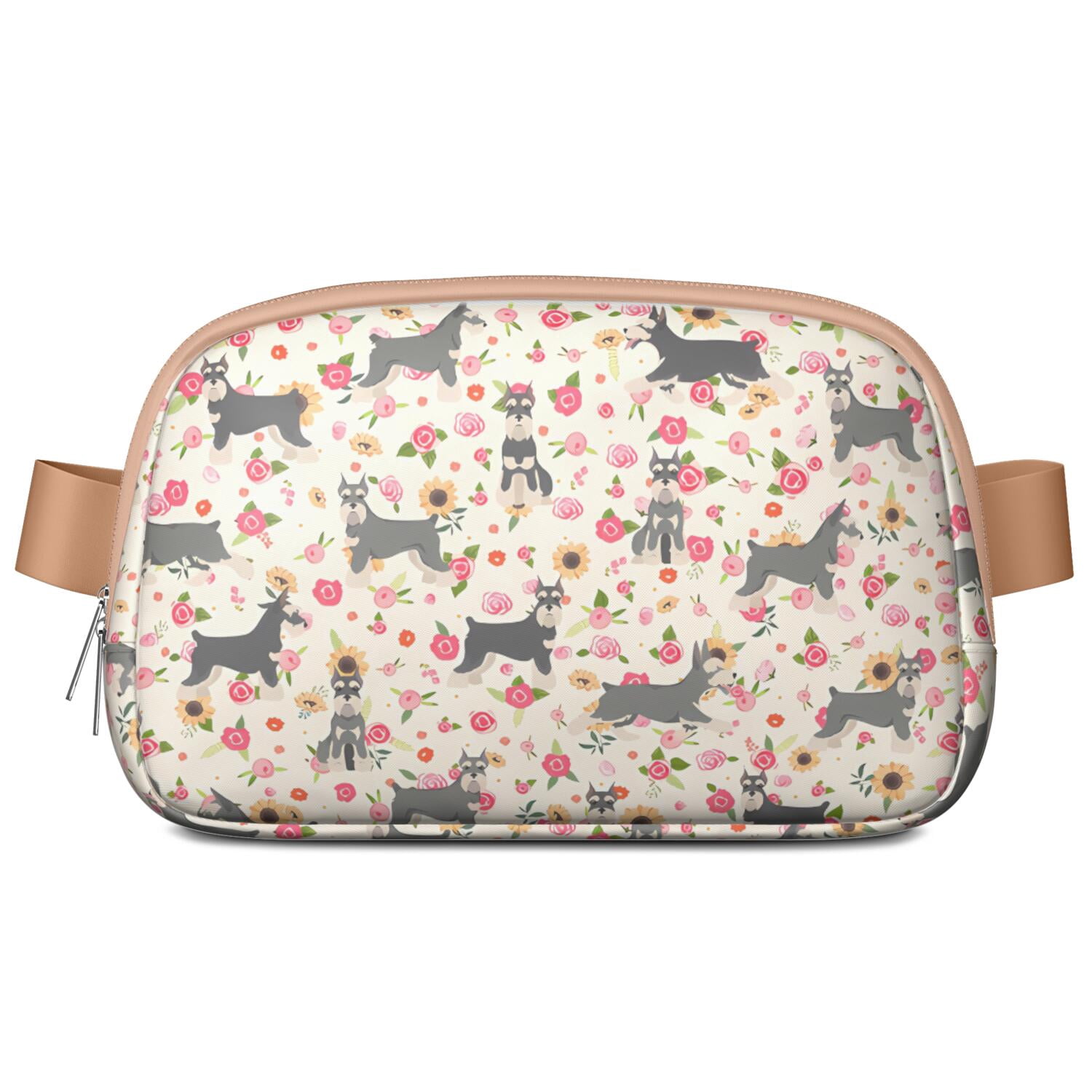 Dog Paw Belt Bag for Women – Funny Puppy Print Waist Pack with Cute ...