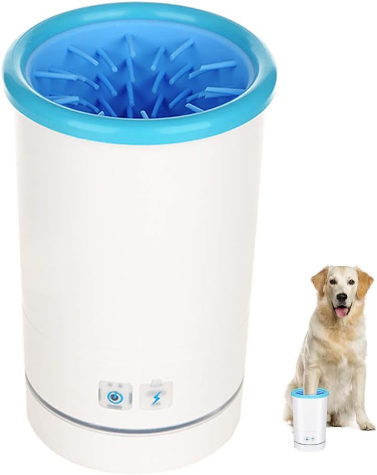 Dog Paw Cleaner Automatic,Pet Paw Washer for Dogs Cats,Portable Dog ...