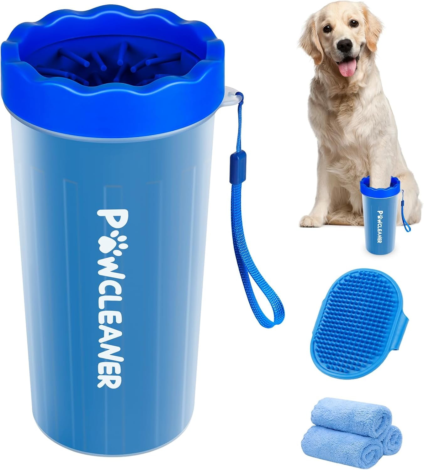 Dog Paw Cleaner, Washer, Buddy Muddy Pet Foot Cleaner for Small Medium ...