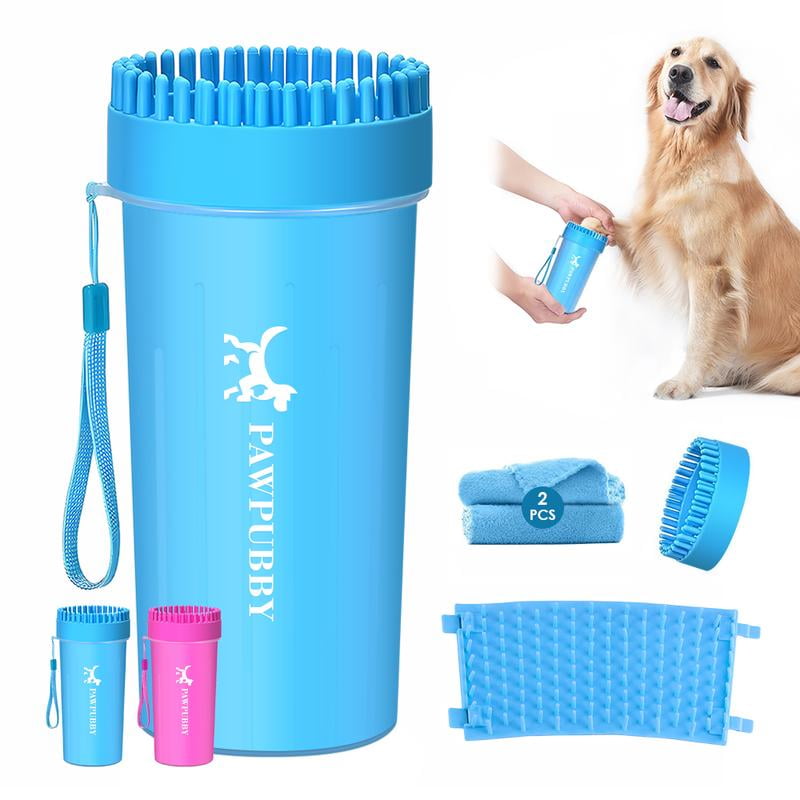 Dog Paw Cleaner Washer with Soft Silicone Bristles for Safe and ...