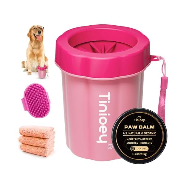 Dog Paw Cleaner for Medium Dogs, Dog Paw Washer, Muddy Paw Cleaner, Pet ...