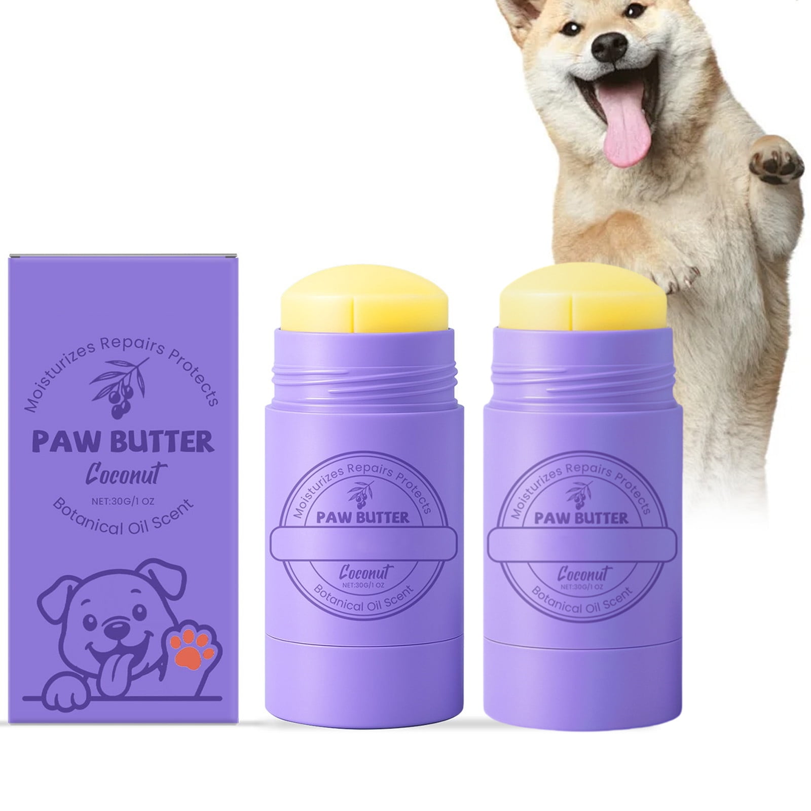 Dog Paw Cream,Dog Paw Balm for Dogs & Cats,Soothing Paw Balm Dogs Lick ...
