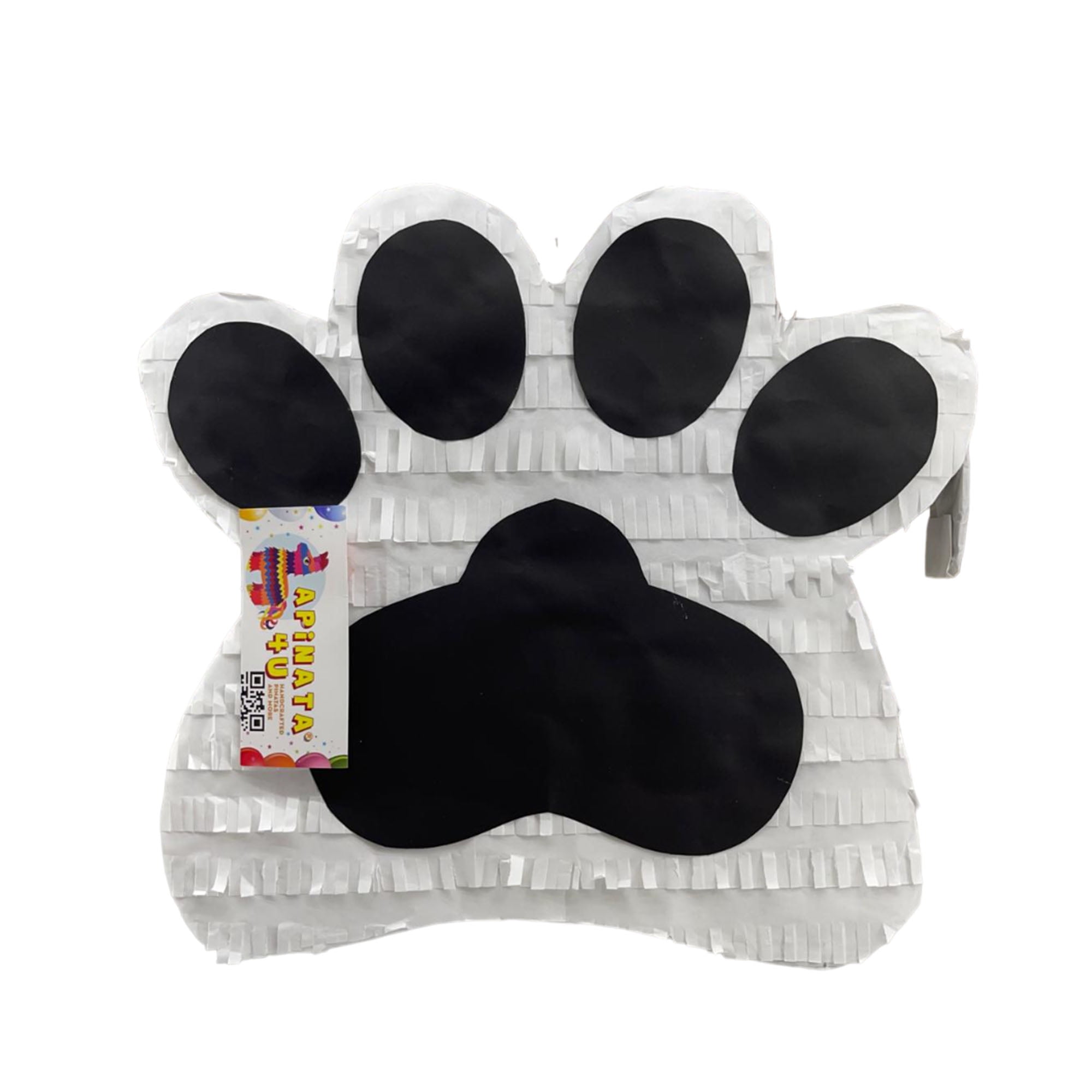 Dog Paw Pinata, Puppy Birthday Party Supplies, Holds 3-7 lbs Candy ...