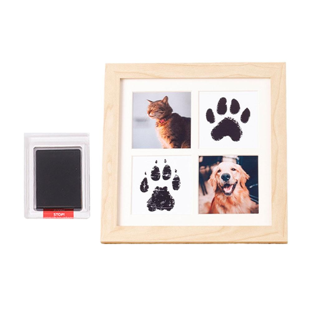 Dog Paw Print Kit, Pet Paw Print Impression Kit and Clean Touch Pads ...