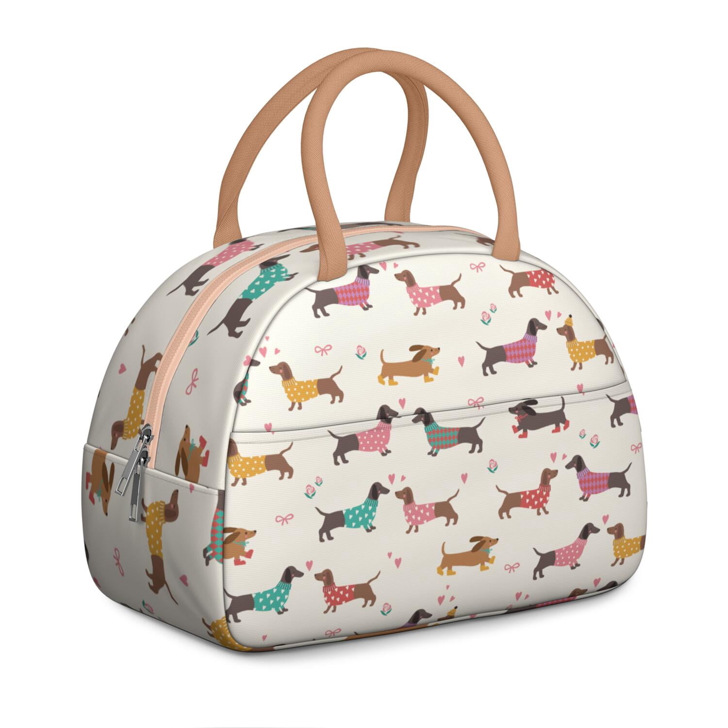 Dog Paw Print Lunch Box for Women Men Insulated Lunch Bag for Adult ...
