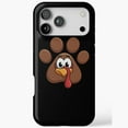 Dog Paw Print Thanksgiving Puppy Phone Case Compatible across iPhone 11 ...