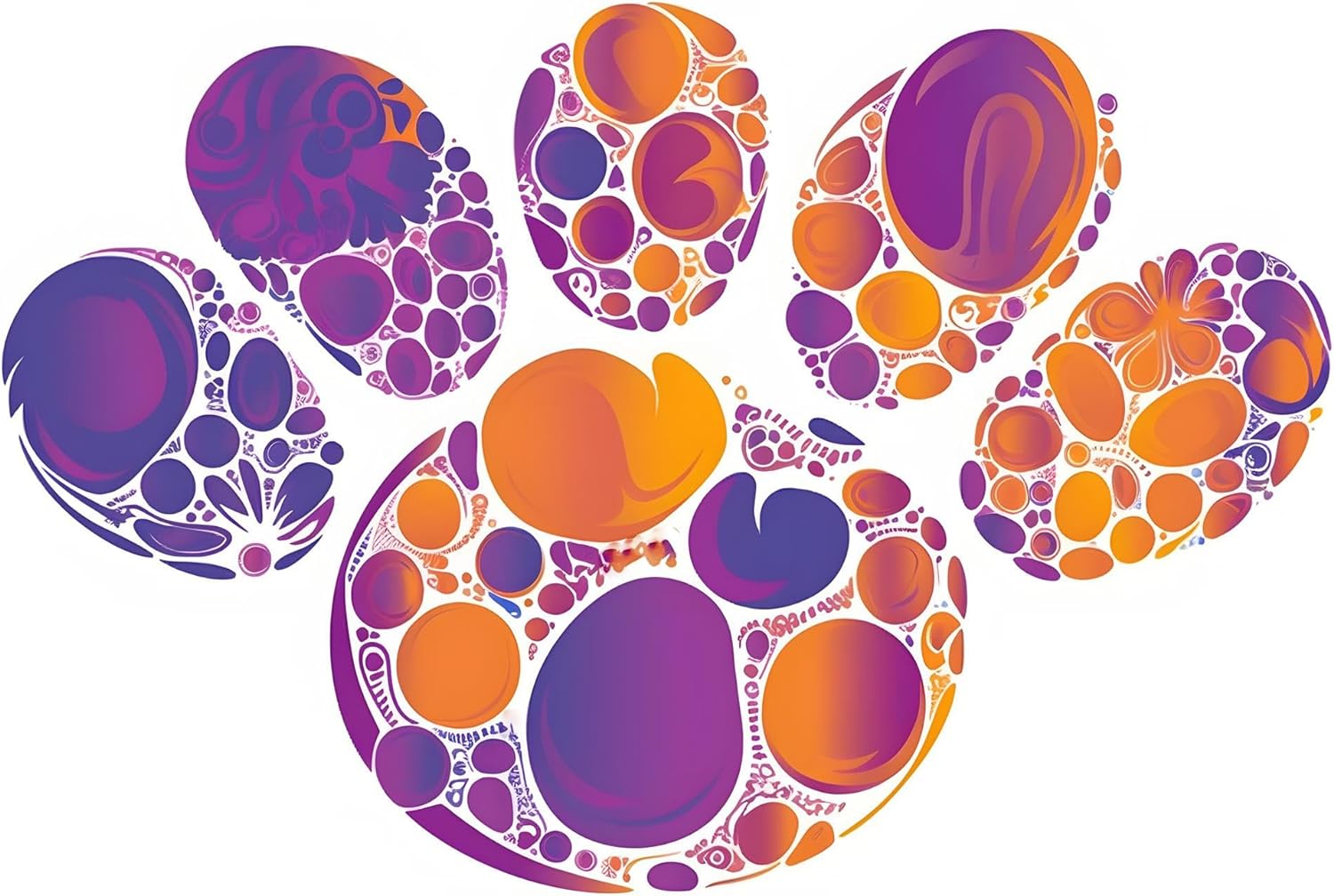 Dog Paw Prints - Eye-catching Image Effects - Cartoon Dog Theme ...