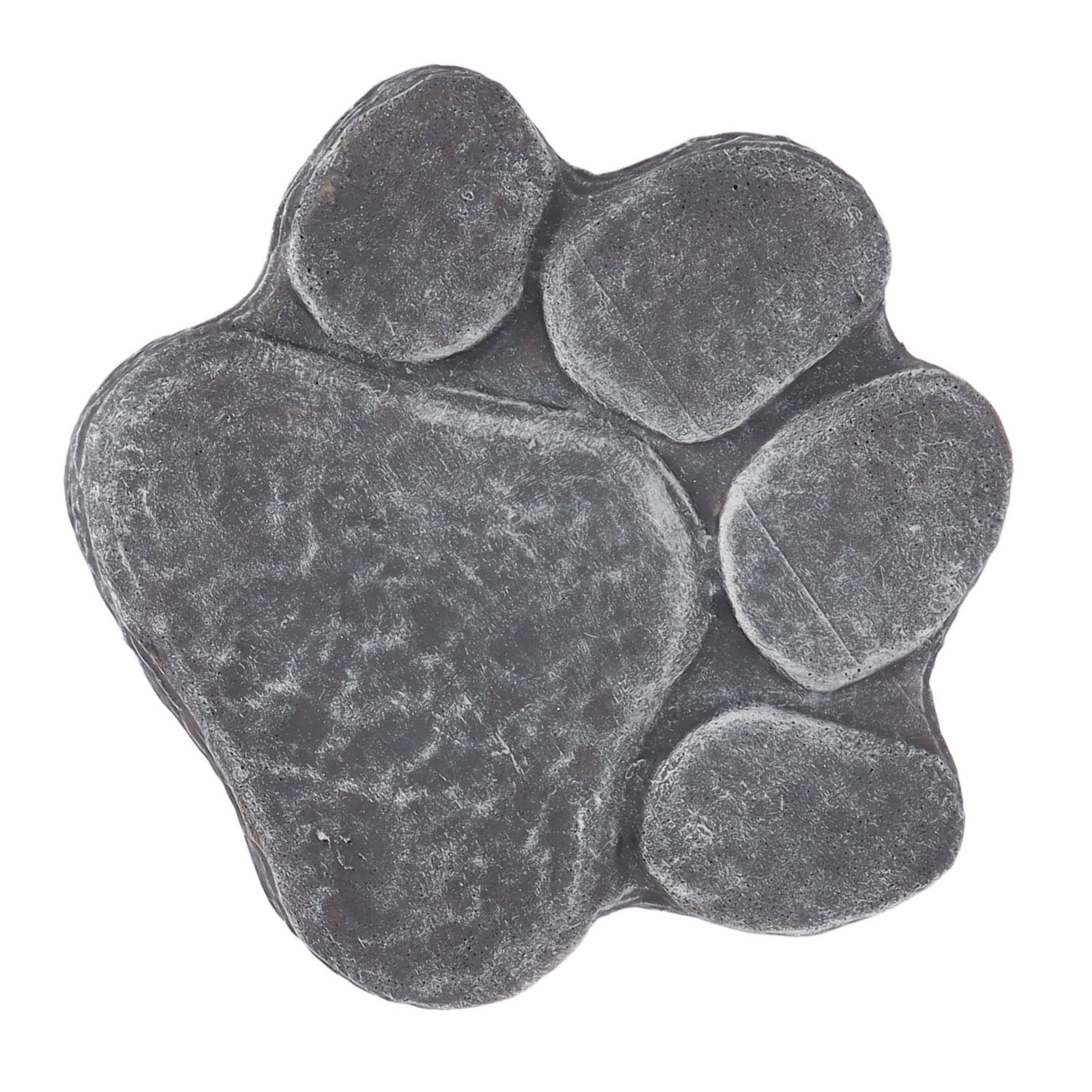Dog Pawprint Memorial Stone DIY Lettering Grave Marker Pet Monument for ...