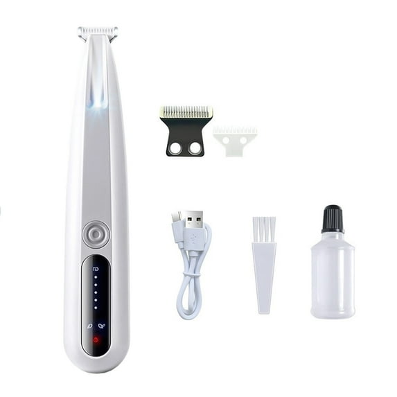 Dog Paws Hair Trimmer Rechargeable Cordless Grooming Tool With Safety ...