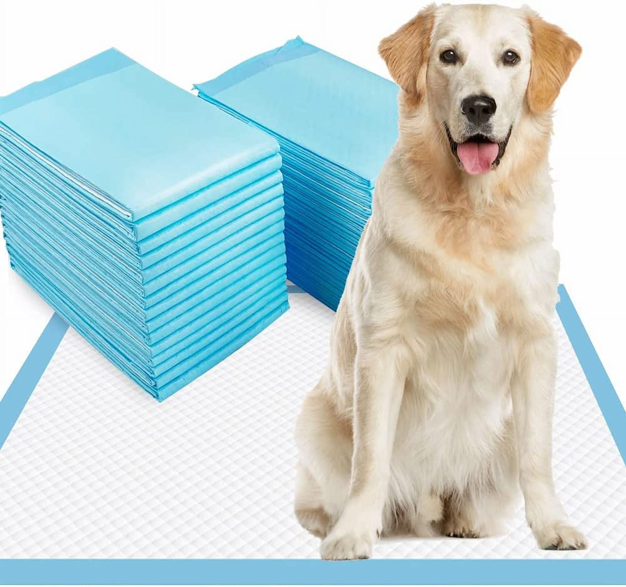 Dog Pee Pads Extra Large, Thicken Absorbent Pee Pads for Dogs, 28"x34 ...