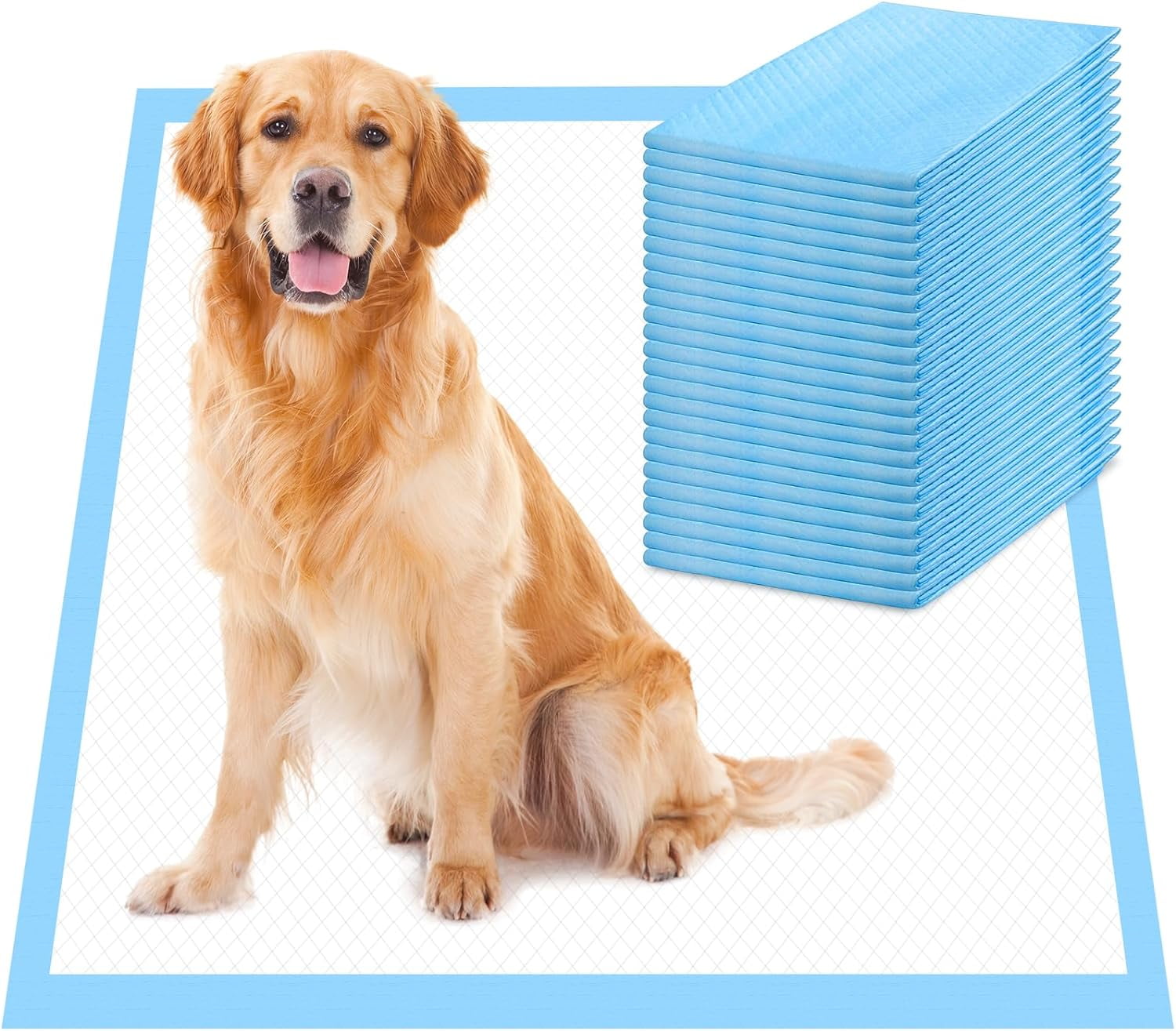 Dog Pee Pads Extra Large ,XL Thicken 6 Layers Puppy Pads, Ultra ...