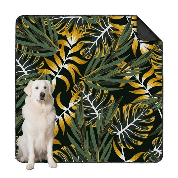 Dog Pee Pads Washable Hawaiian Design, Reusable Leakproof Potty Mat ...