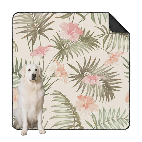 Dog Pee Pads Washable Reusable Hawaiian, Leakproof Absorbent Training ...