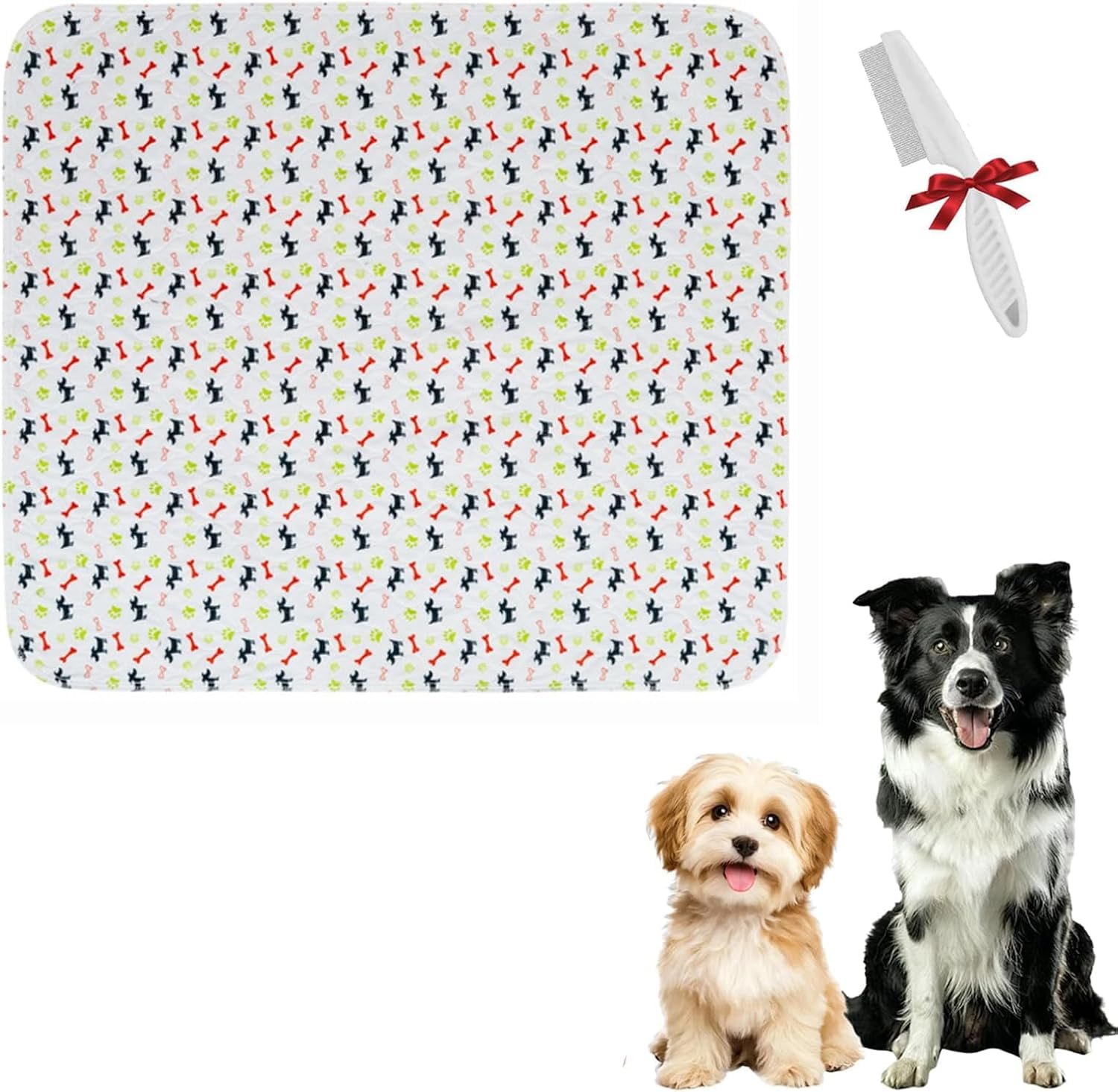 Dog Pee Pads with Pheromones, 2026 Upgraded Stylish Washable Reusable 4 ...