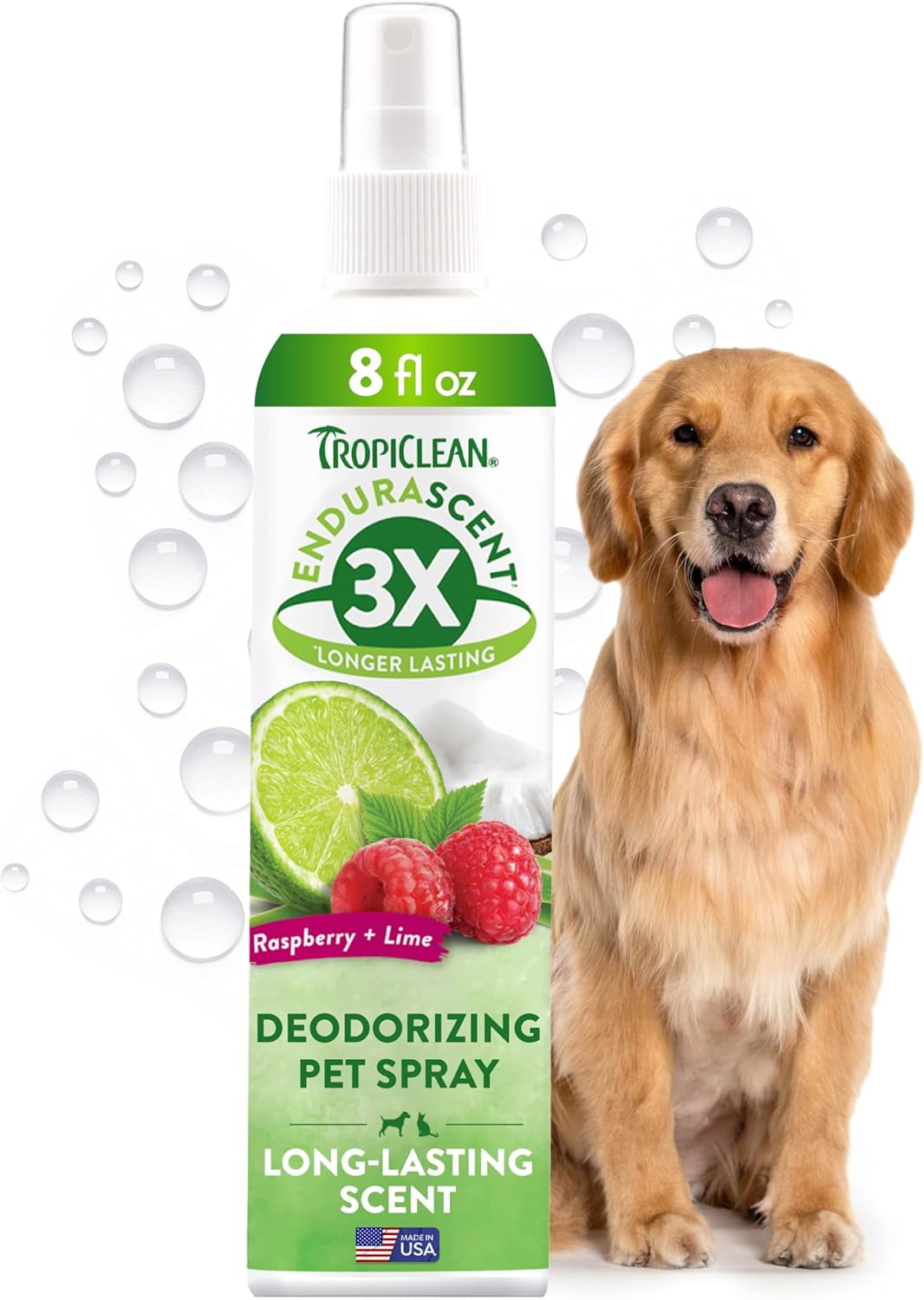 Dog Perfume, Long Lasting Raspberry Lime Cologne, Deodorizing Spray for ...