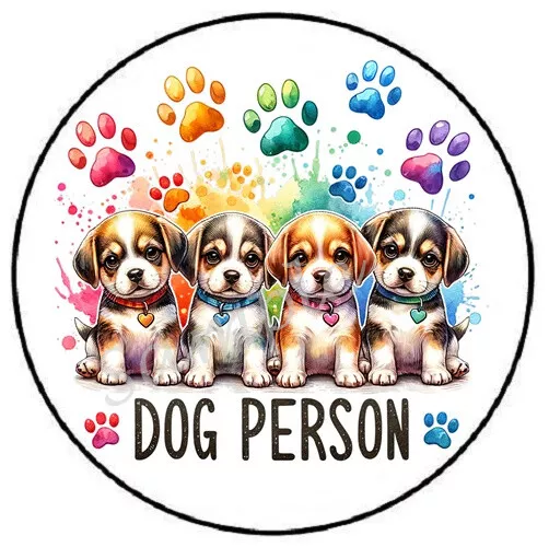 Dog Person Sticker Party Favors Sticker Envelope Seals Labels Stickers ...