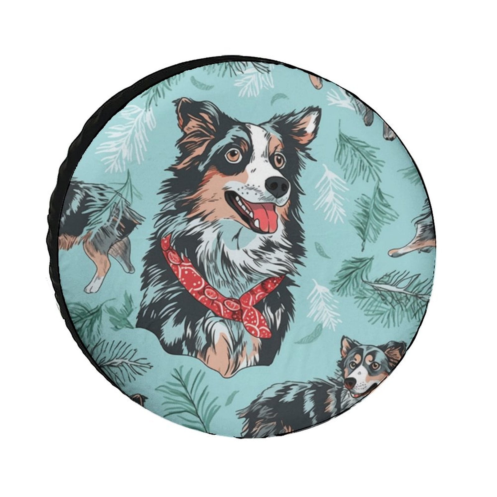 Dog Pet Graphic Camper Spare Tire Cover Dog Lover Gifts Wheel Tire ...
