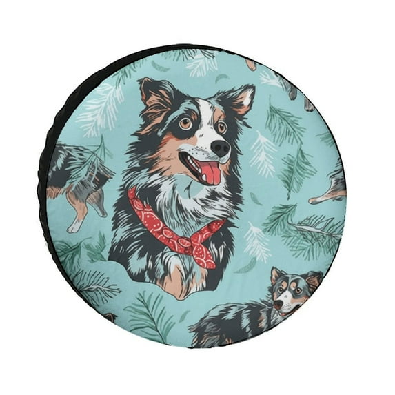 Dog Pet Graphic Camper Spare Tire Cover Dog Lover Gifts Wheel Tire ...