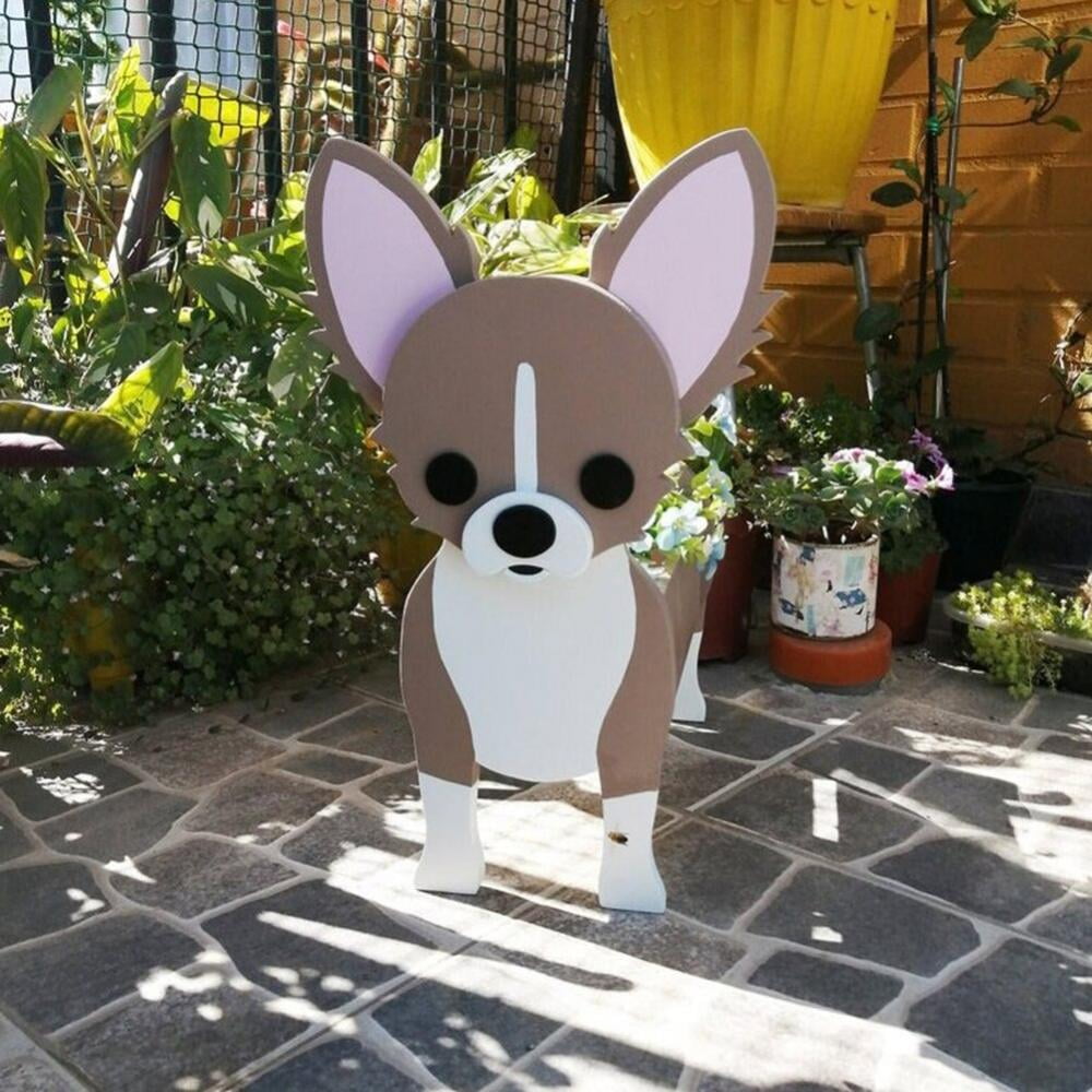 Dog Planter Animal Shaped Cartoon Succulent Planter Cute Dog Design ...