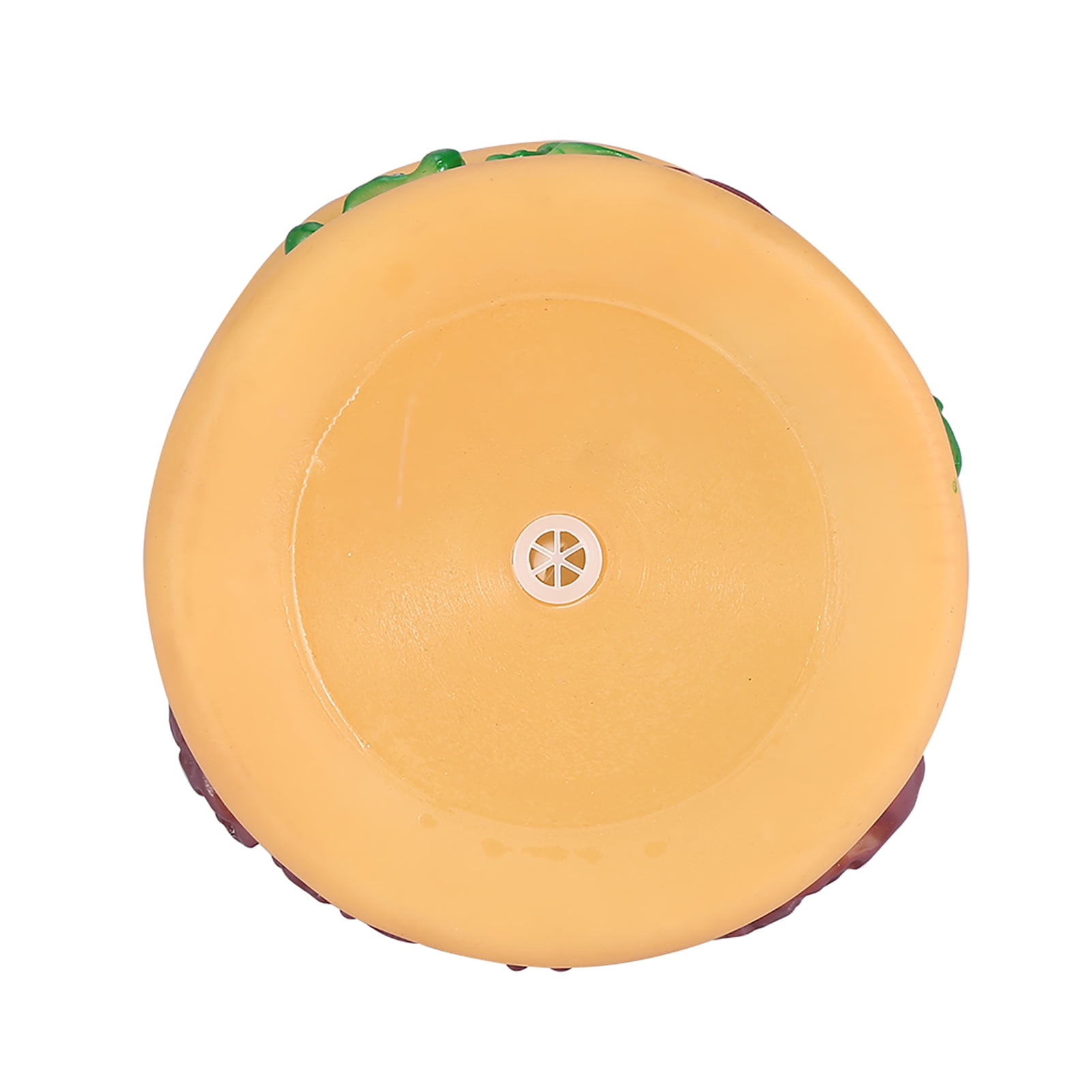 Dog Squeaky Toys, Hamburger Shaped Puppy Play Toy, Eco-Friendly Pet Toy ...