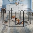 Dog Playpen 8 Panel Foldable Dog Pen Indoor/Outdoor Puppy Pen Pet ...