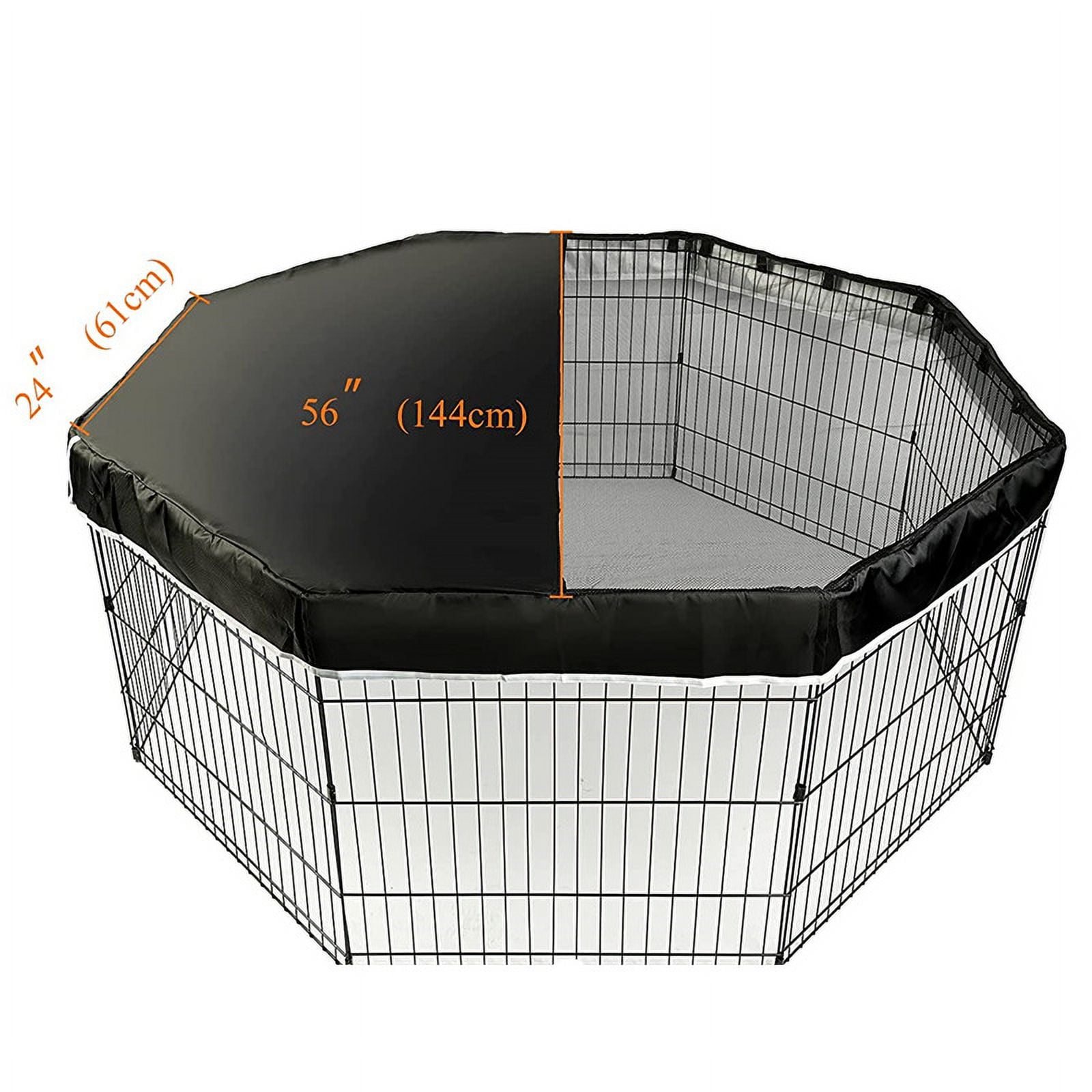 Dog Playpen Cover Heavy Duty Universal Waterproof Sunproof Dog Pen Top ...
