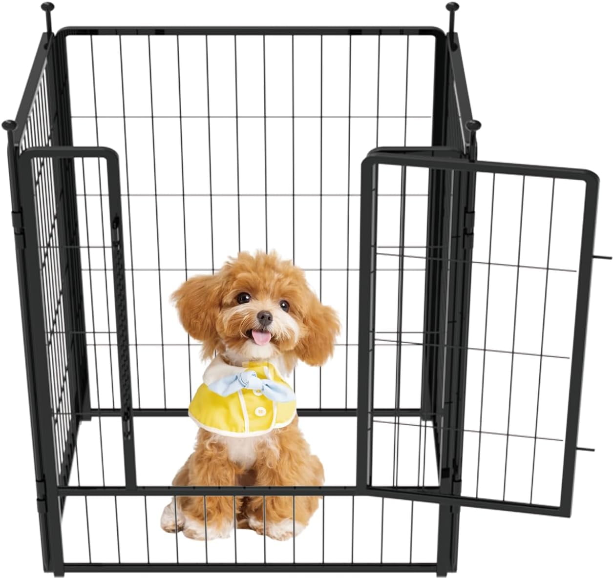Dog Playpen inch Panels for Indoor & Outdoor Use Heavy-Duty Metal Pet ...