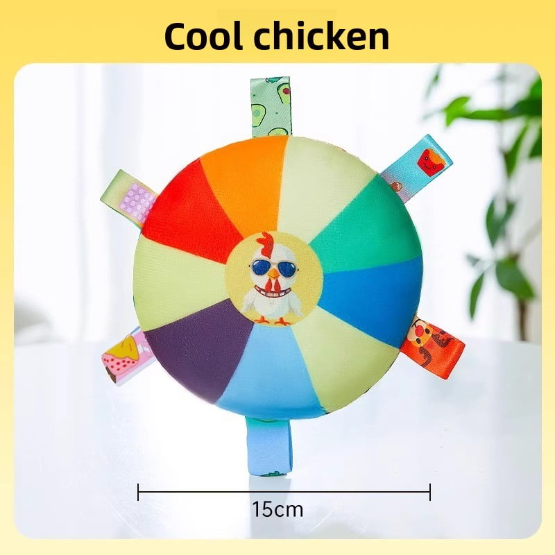 Dog Plush Squeaky Frisbee Toy Self-Entertainment Tool Corgi Energy ...