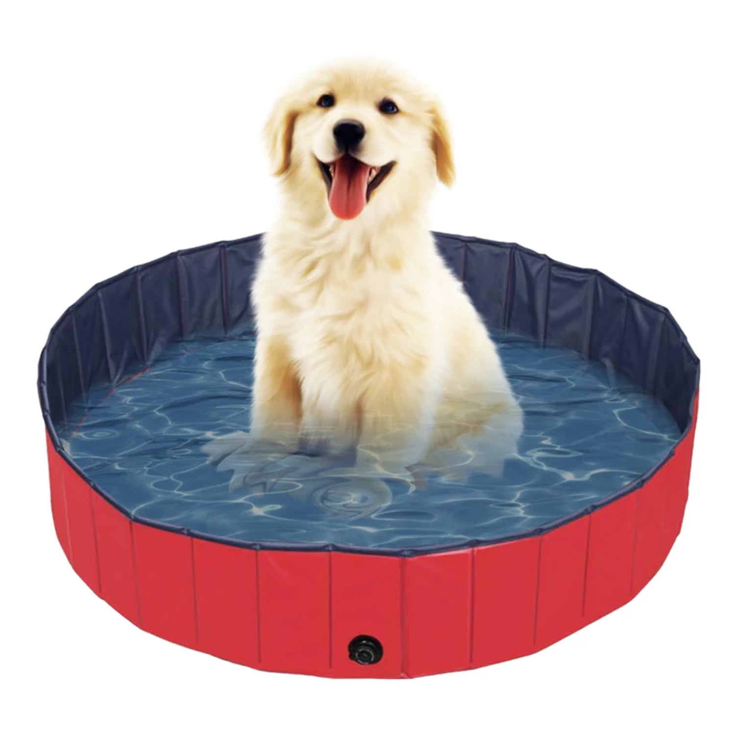 Dog Pool, 160*30/120*30 Foldable Large and Small Dog Pool, Dog Bath ...