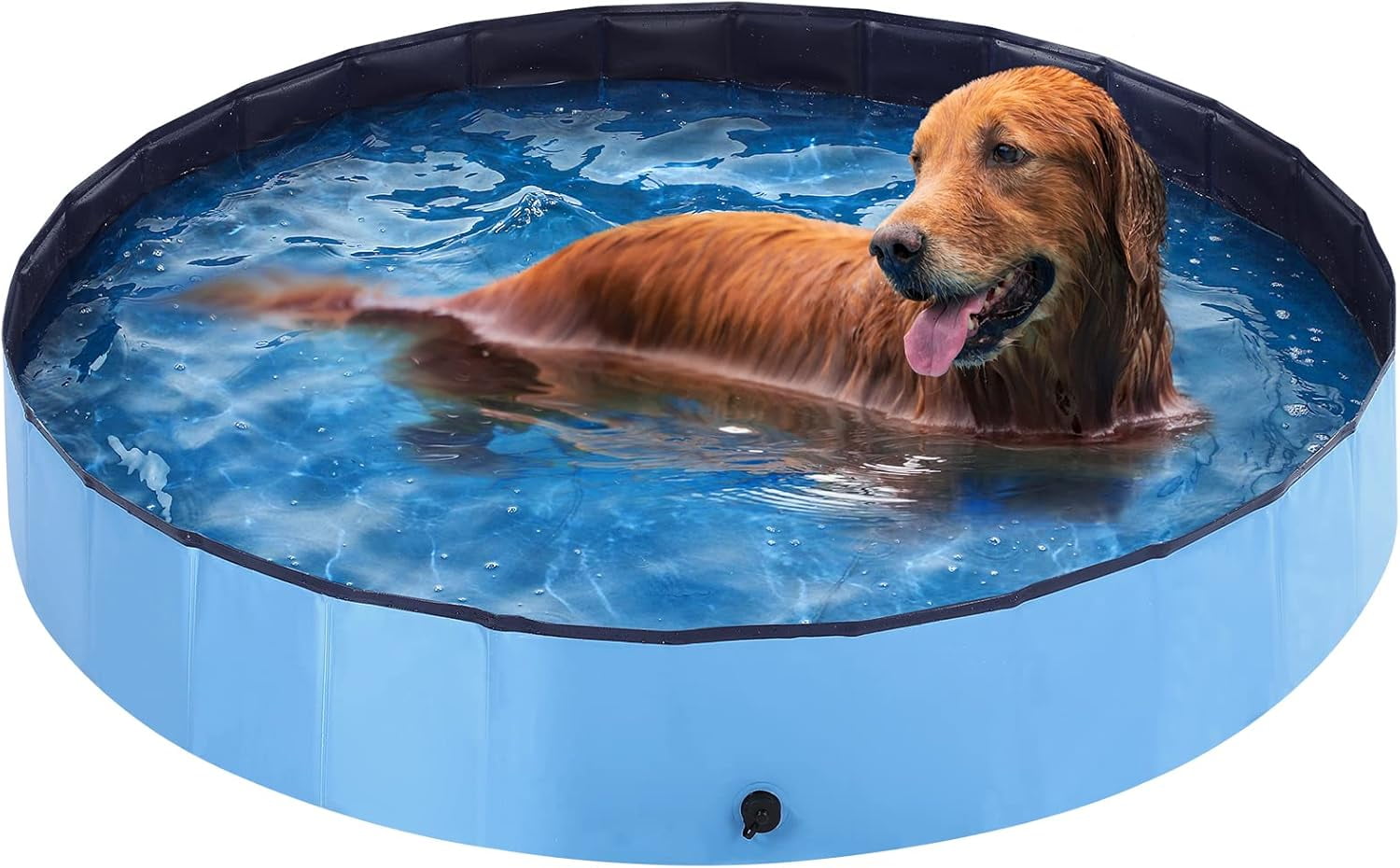 Dog Pool - Dog Pools for Large Dogs, Foldable Pool for Dogs Cats ...