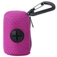 Dog Poop Bag Dispenser Hangable MeshFabric Pet Poop Bag Holder ...