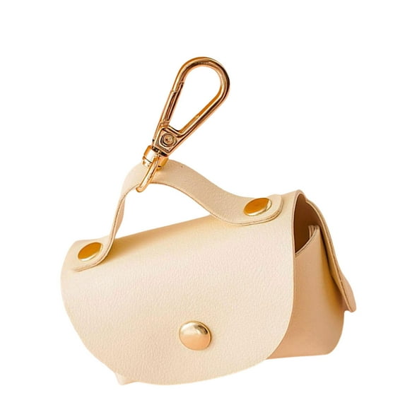 Dog Poop Bag Dispenser Pet Waste Bag Holder PU Leather Poop Bag ...