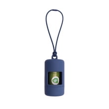 Dog Poop Bag Holder and Dispenser with Leash Attachment, Leak Proof ...