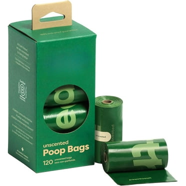 FMP Brands 240 Count 100% Compostable Dog Poop Bags Rolls for Large and ...