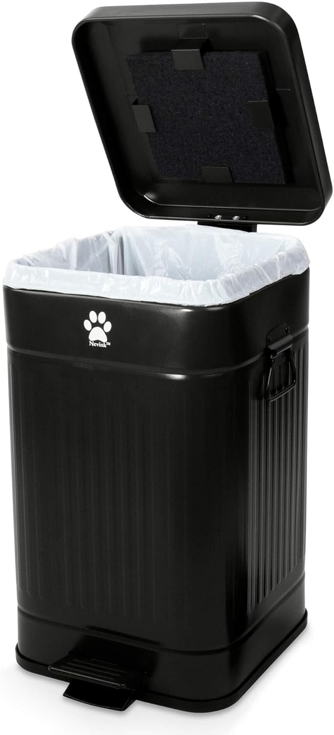 Dog Poop Trash Can Outside - Outdoor Dog Waste Trash Can with Lid ...