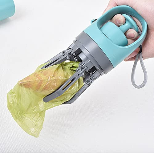 Dog Pooper Scooper, Portable Dog Claw Poop Scooper with Bag Dispenser ...