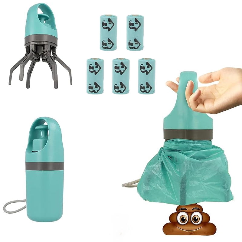 Dog Pooper Scooper, Portable No Touch Poop Scooper for Small Medium ...