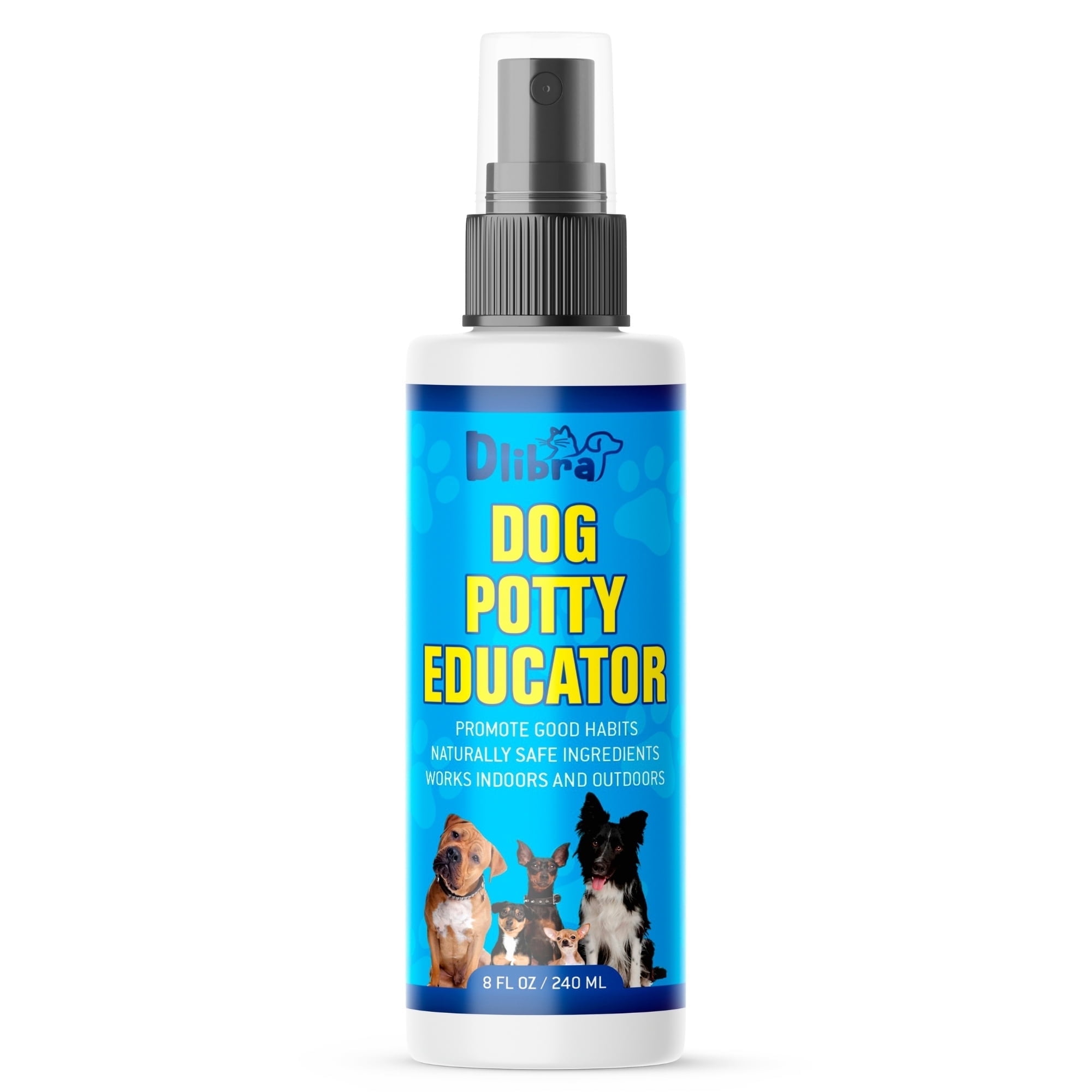 Dlibra Dog Potty Educator Spray Pee Deterrent for Indoor & Outdoor ...