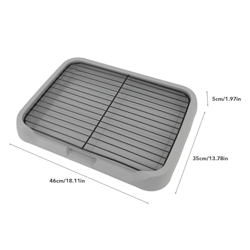 Dog Potty Tray, Mesh Training Toilet Potty Tray Removable Stable ...
