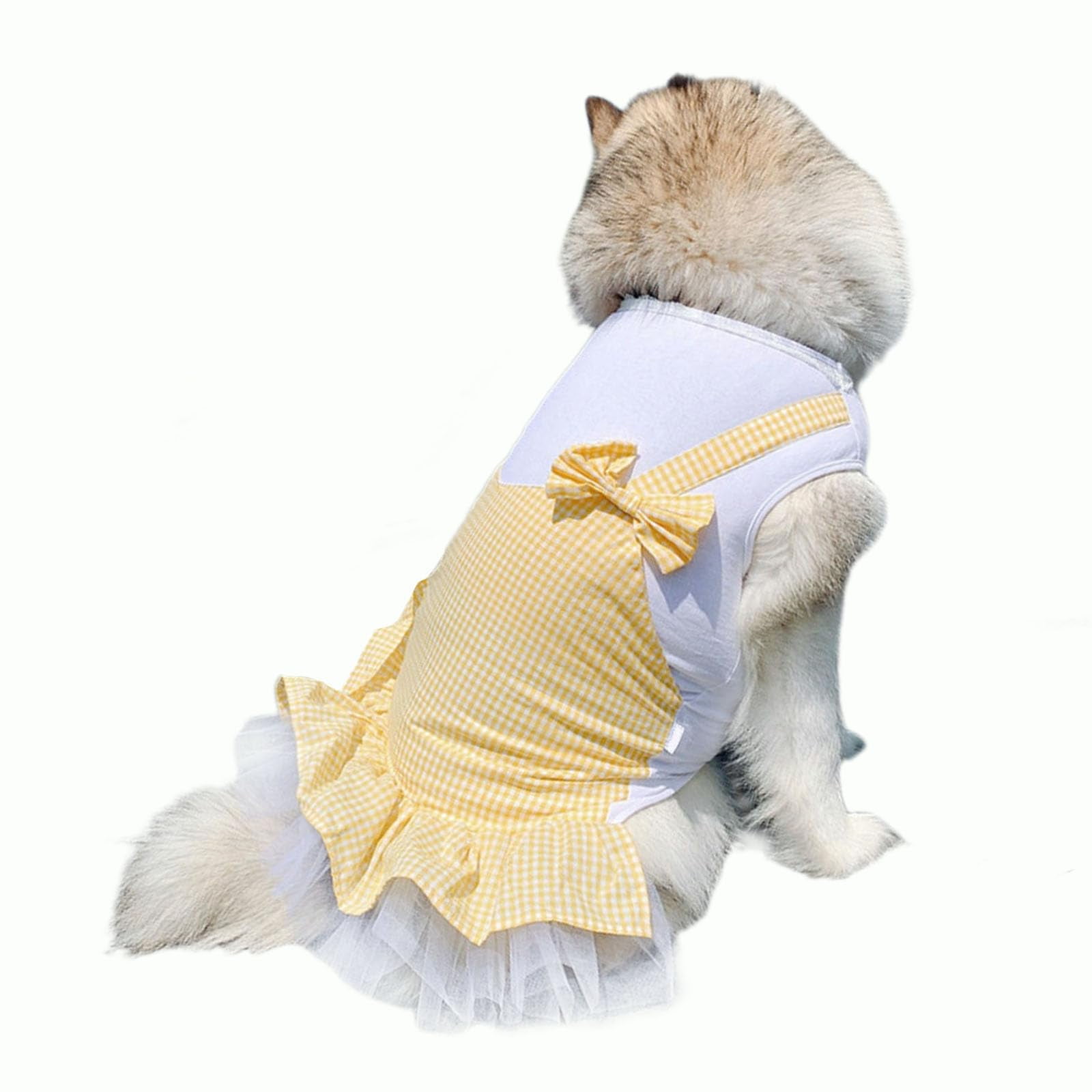 Dog Princess Dress For Large Dogs Girl Cotton Dog Clothes Cute Puppy ...