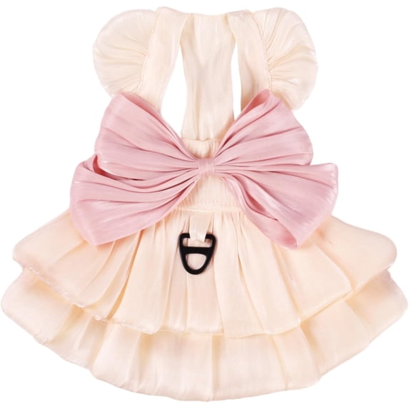 Dog Princess Dresses for Small Dogs Cat Bow Dress with Ring Dog Girl ...