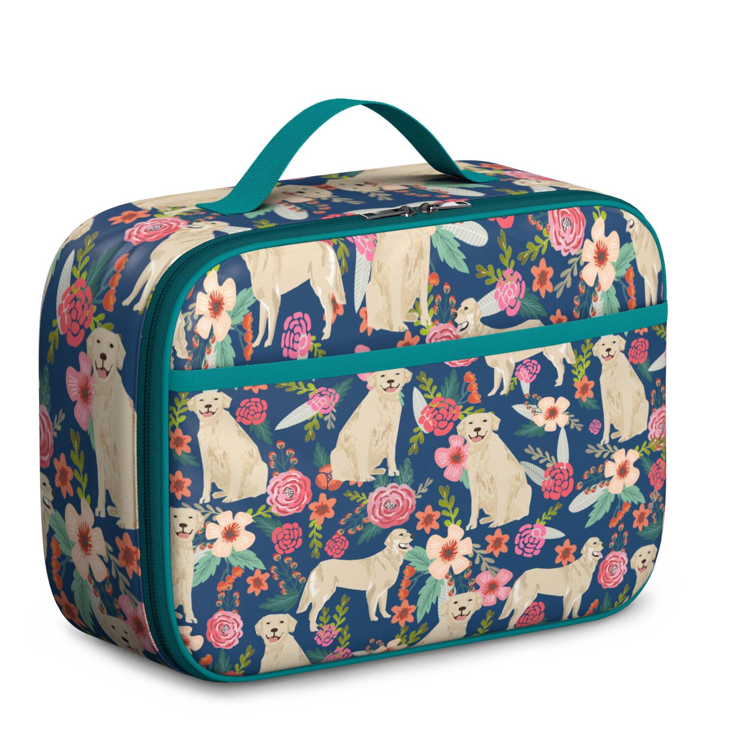 Dog Print Design Lunch Tote – Abstract Dog Art Minimalist Dog Design ...