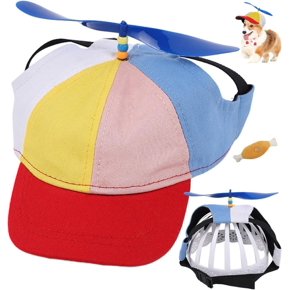 Rainbow Propeller Hat