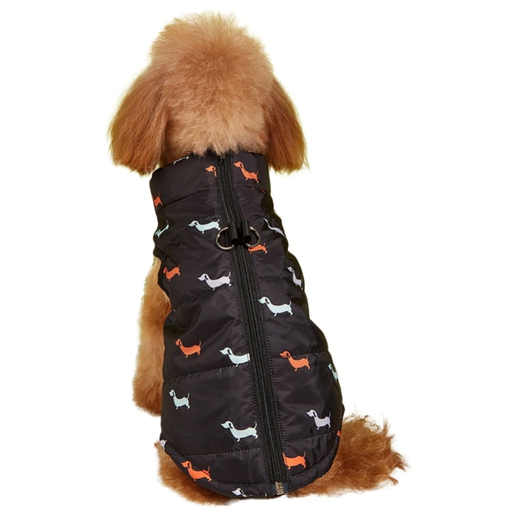 Dog Puffer Coat, Winter Warm Dog Vest, Windproof Dog Jacket Clothes ...