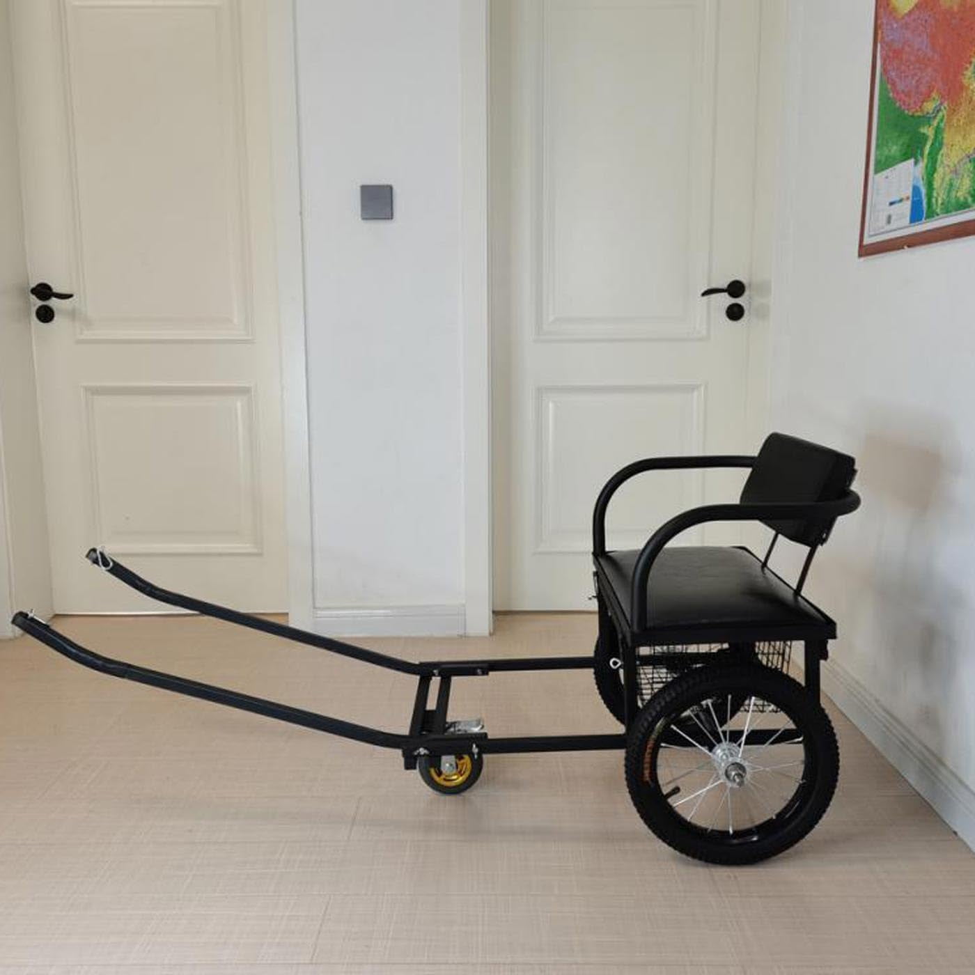 Dog Pulling Cart with for Dogs to Pull, Lightweight Foldable Stroller ...