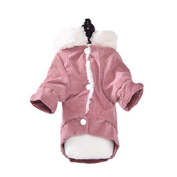 Dog Pullover Furry Coat for Small Dogs to Large Dogs for Winter Basic ...