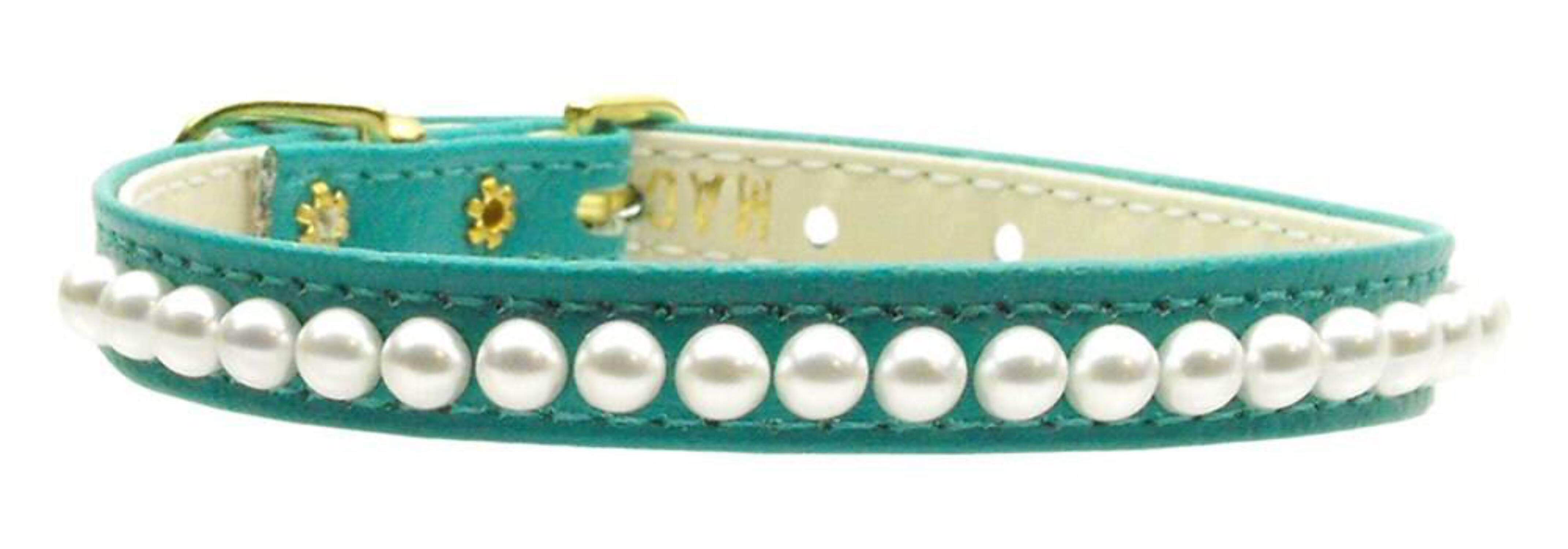 Dog, Puppy Pet Collar, "3/8" Wide Pearl" - Walmart.com