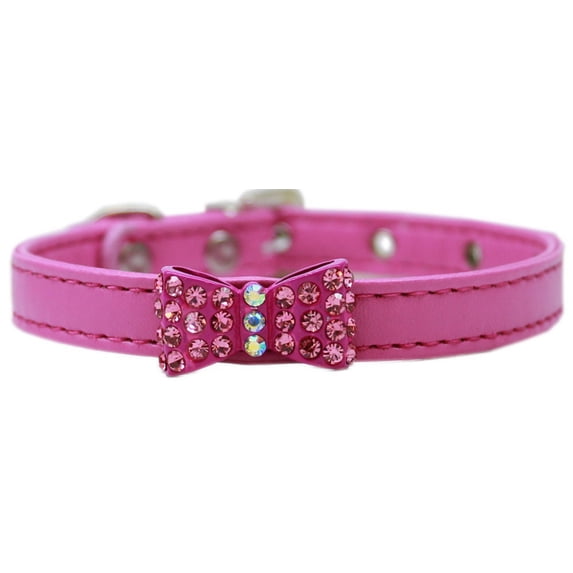 Dog, Puppy Pet Fashion Collar, "Bow-Dacious Crystal" - Walmart.com