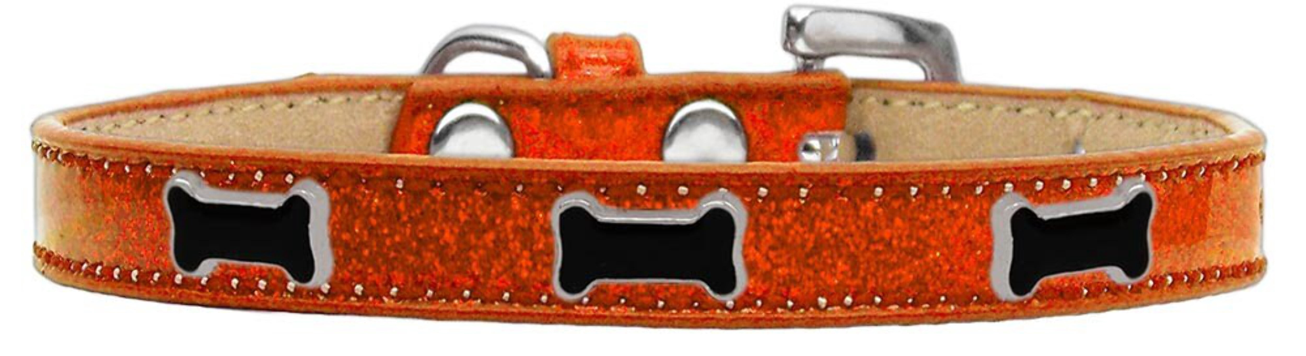 Dog, Puppy Pet Widget Ice Cream Collar, "Black Bone" - Walmart.com